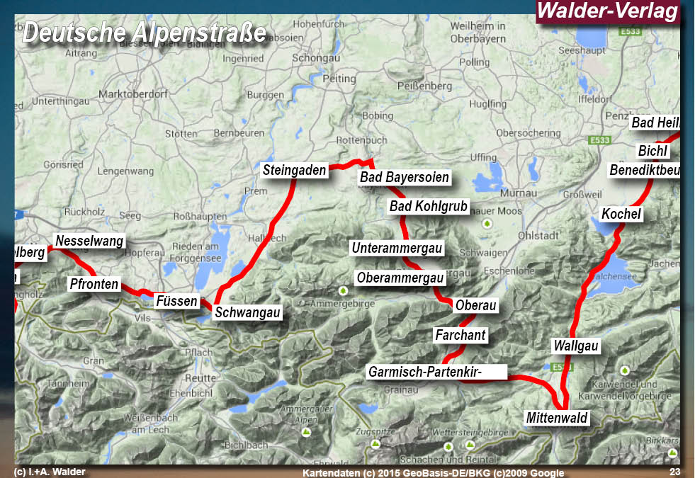 - D Deutsche Alpenstraße *** - online Reiseführer